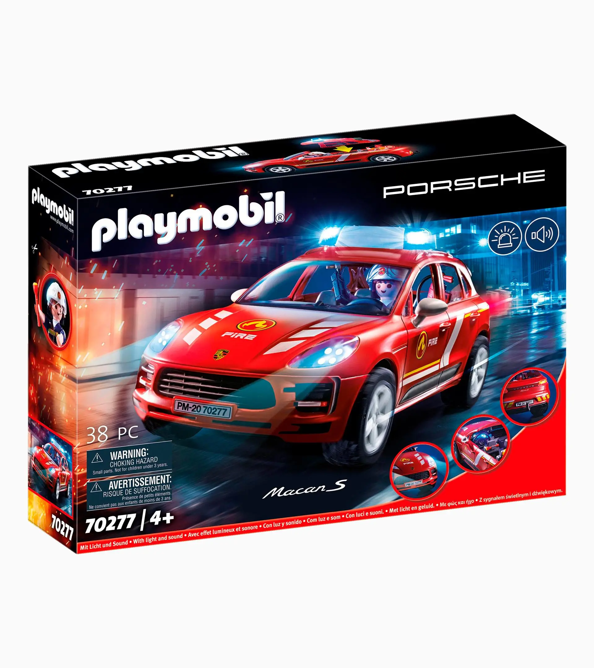 PLAYMOBIL playset – fire engine | PORSCHE SHOP