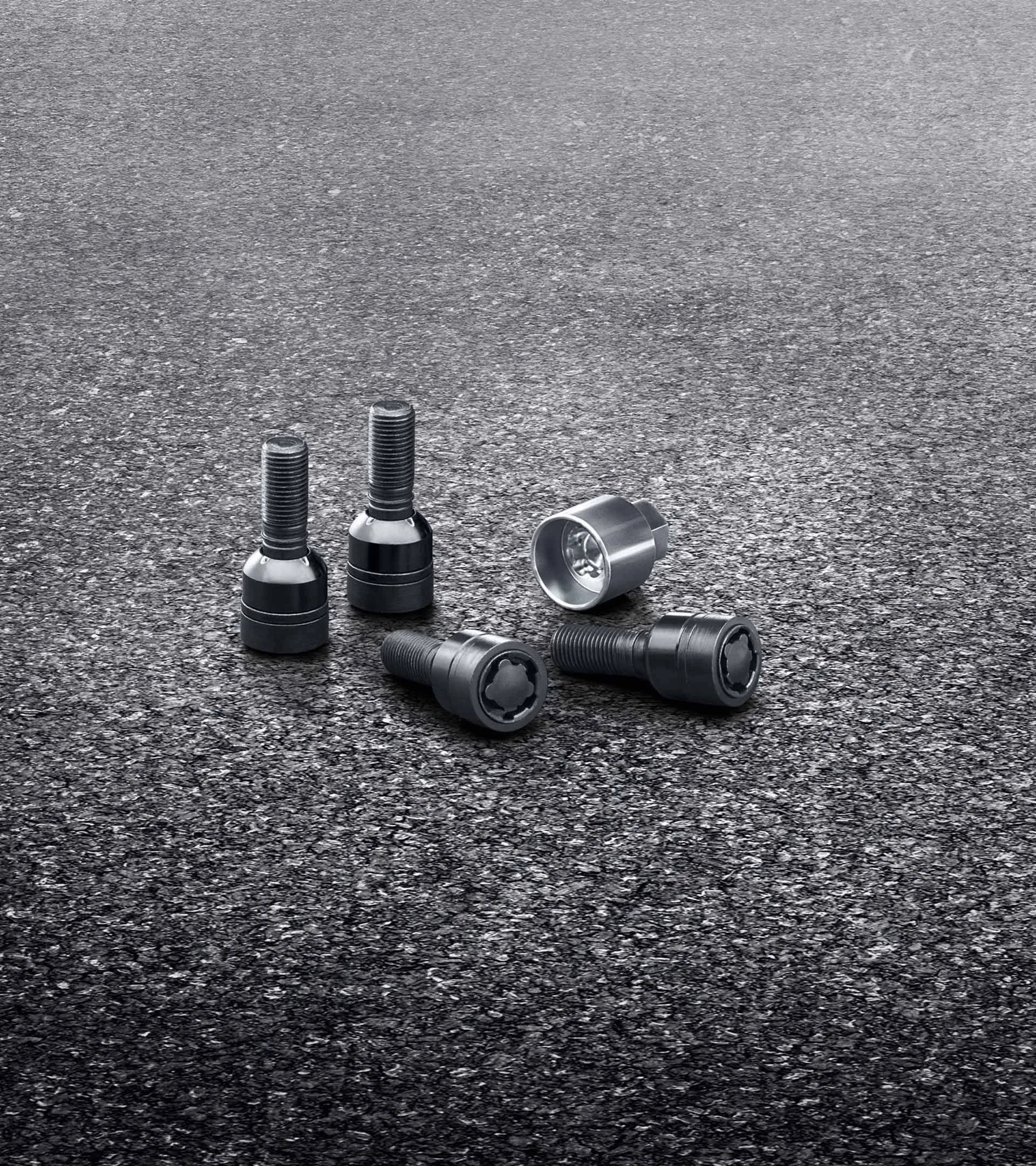 Porsche Anti-Theft Wheel Protection Set - Coded Screws (1.93 in ...