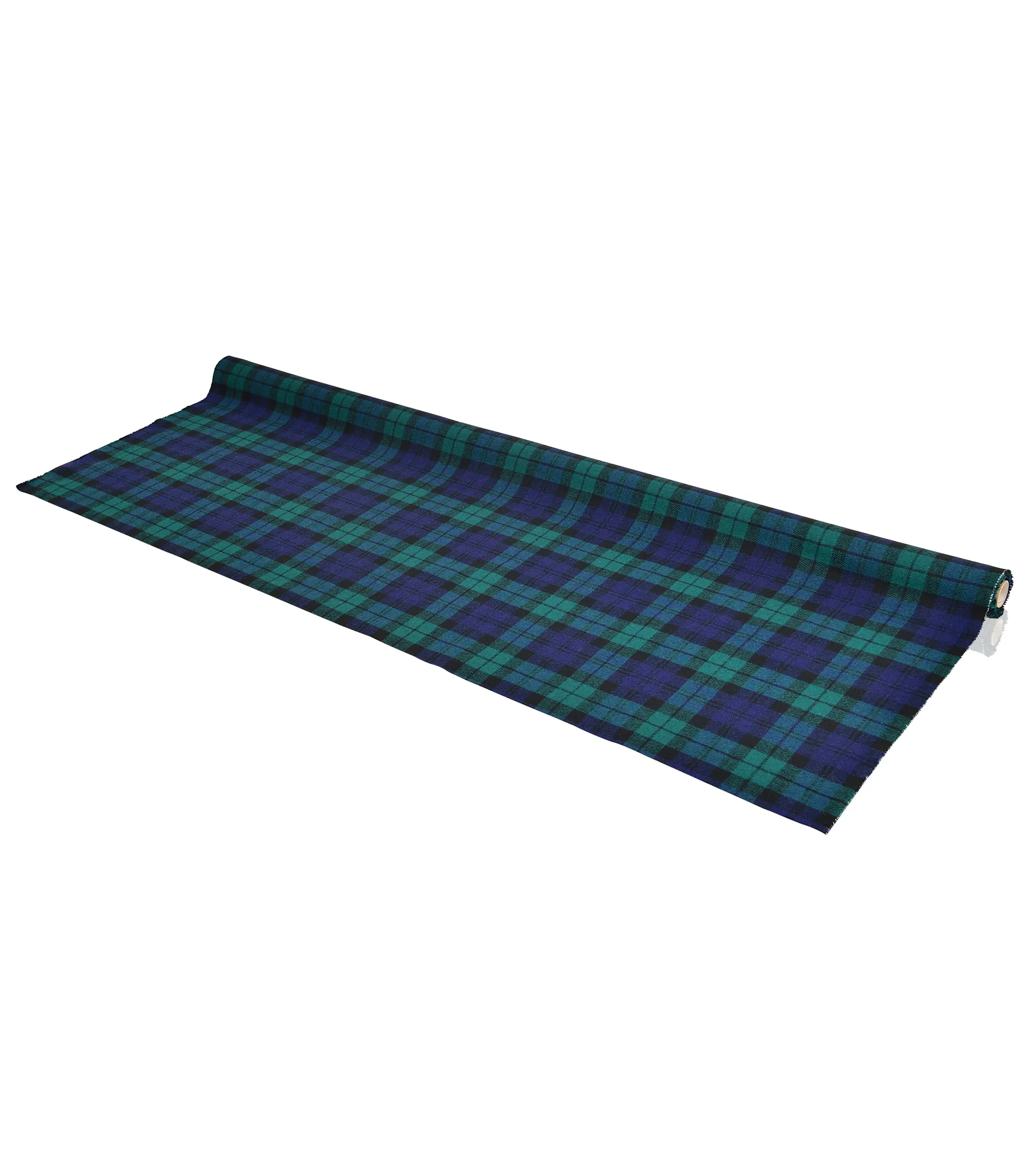Tartan fabric green/blue - “Black Watch” | PORSCHE SHOP