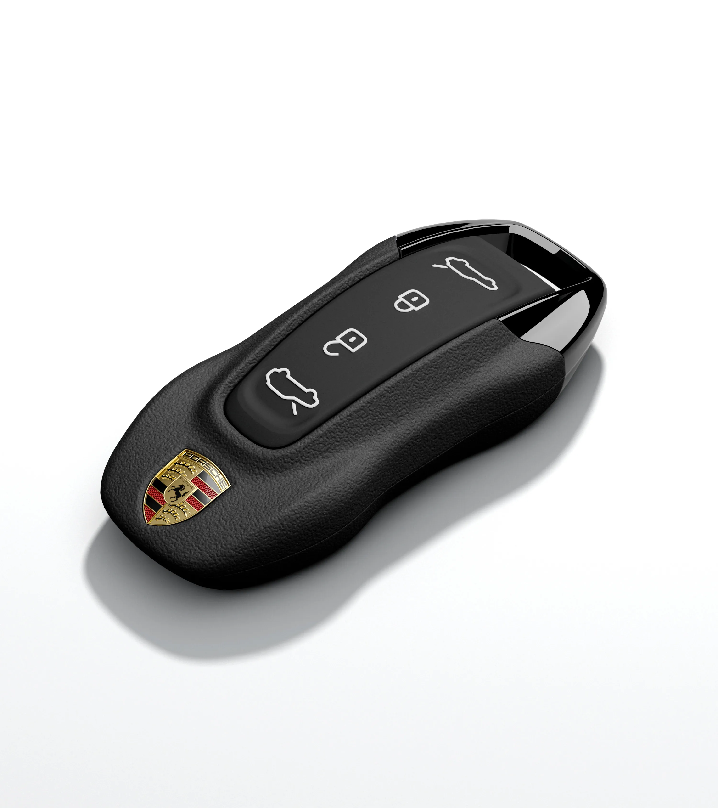 Driver's key – upper and lower halves in leather | PORSCHE SHOP